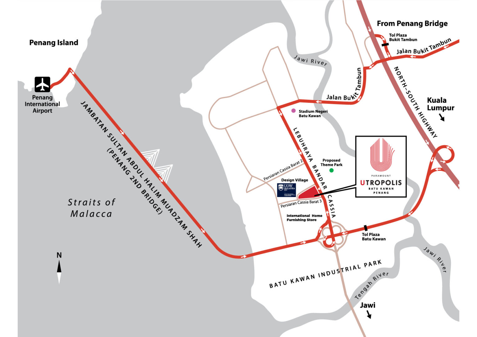 Sinaran Residence, Batu Kawan - 50 Types Luxurious Facilities
